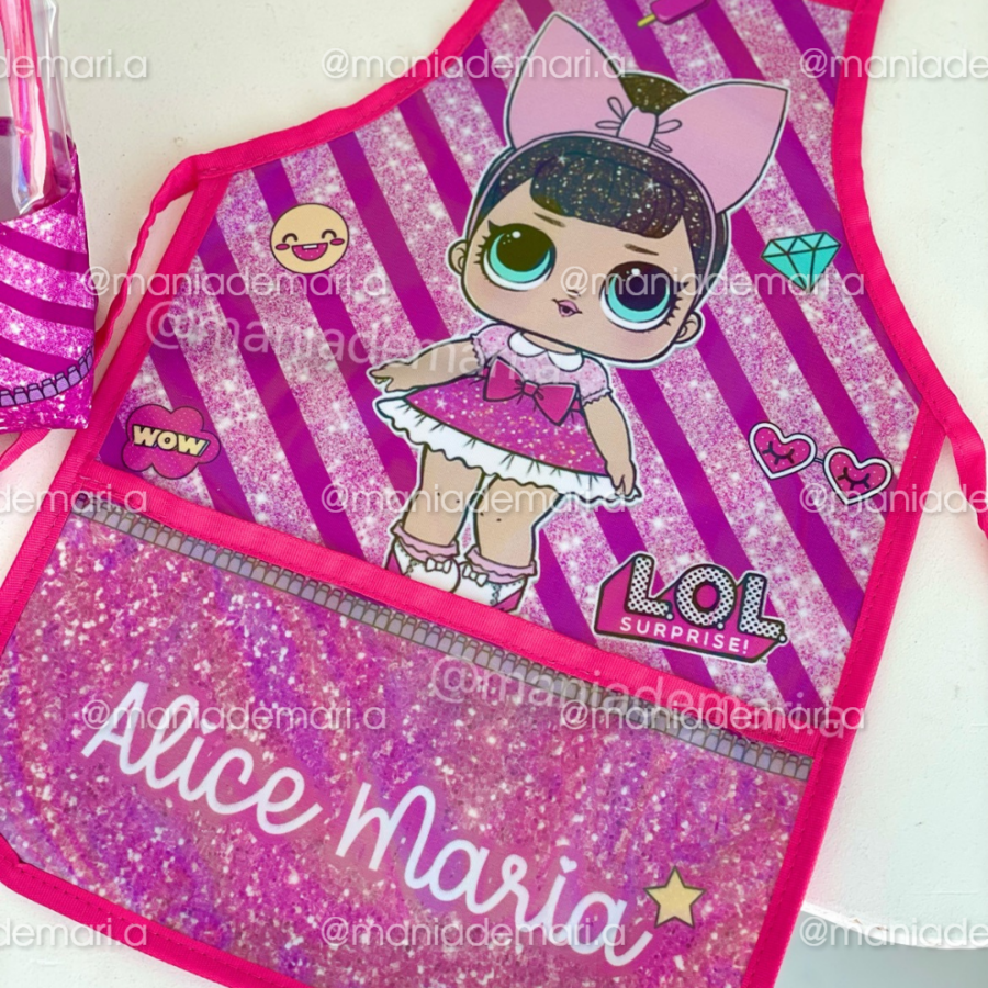 Avental | Escolar - Mania de Maria Personalizados